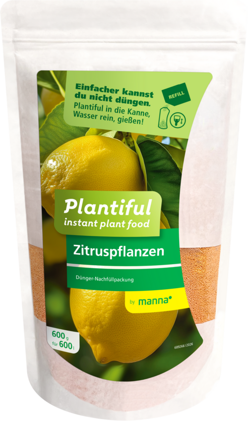 Plantiful Zitruspflanzen Refill 600 g | Hauert MANNA